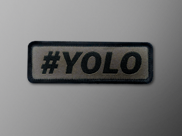 YOLO – der Patch – Spartanat Shop