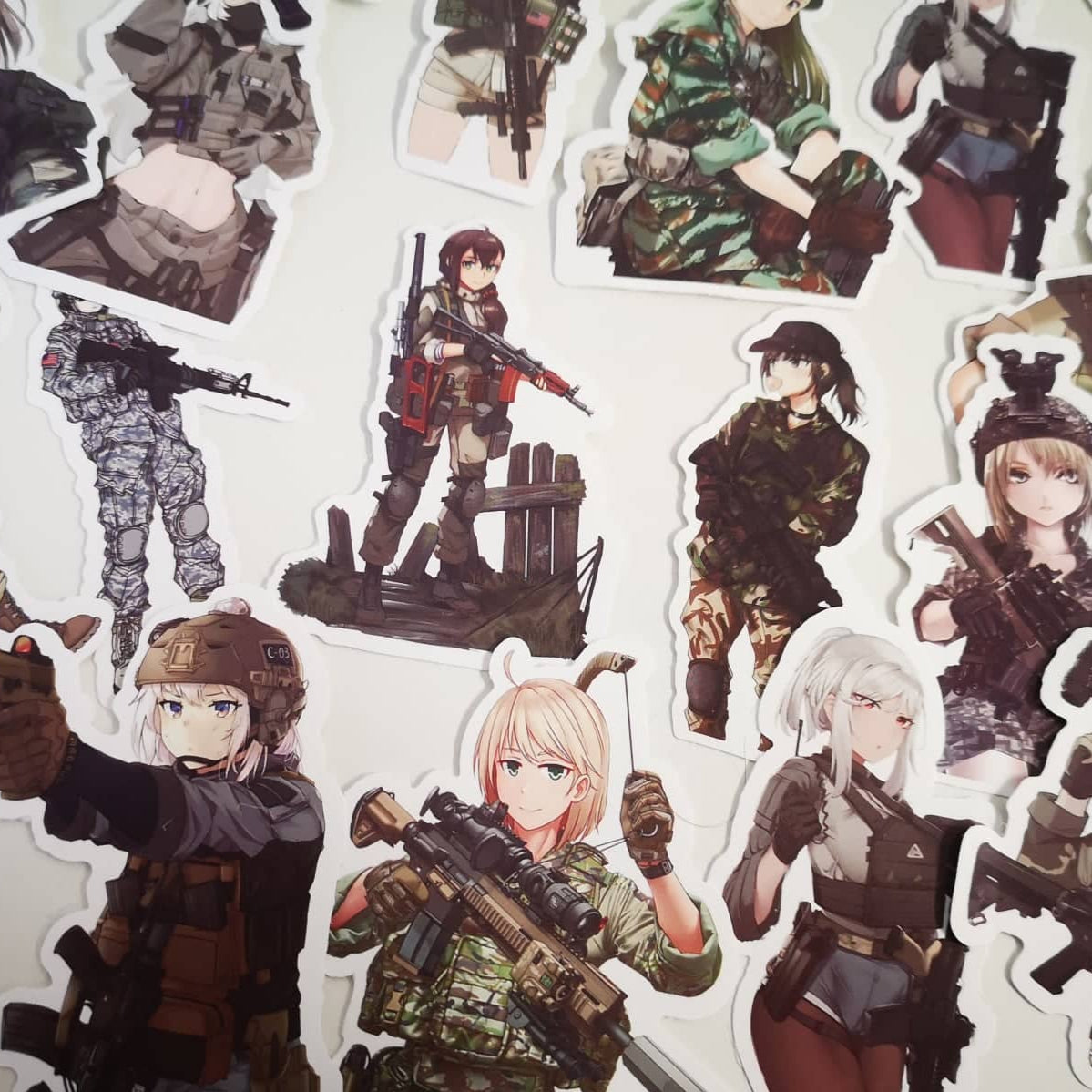 WAIFU Sticker Set – Spartanat Shop